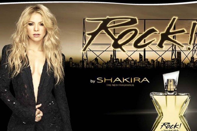 Rock! by Shakira, su esencia musical en perfumes - Cadena Dial