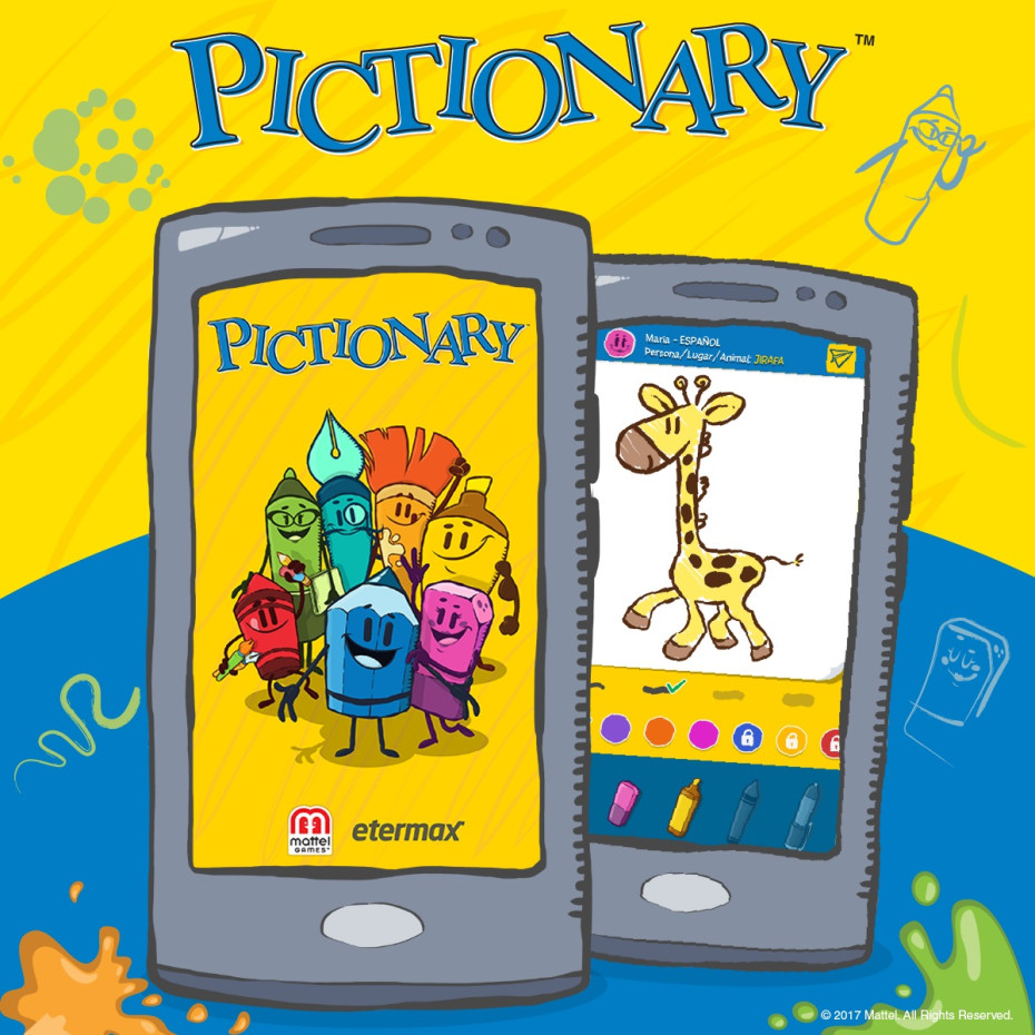 Juega al popular "Pictionary" con personas de todo el mundo