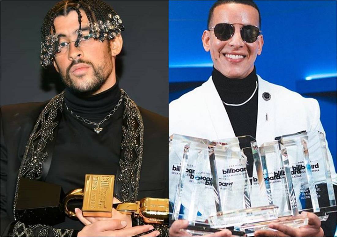 Bad Bunny y Daddy Yankee se lo llevan todo en los Billboard Latinos ...