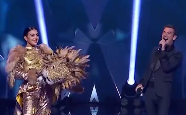 Georgina Rodríguez da la sorpresa en Mask Singer y deja boquiabierta a ...