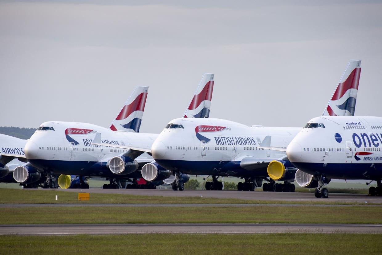 ¿Por qué los aviones son de color blanco?