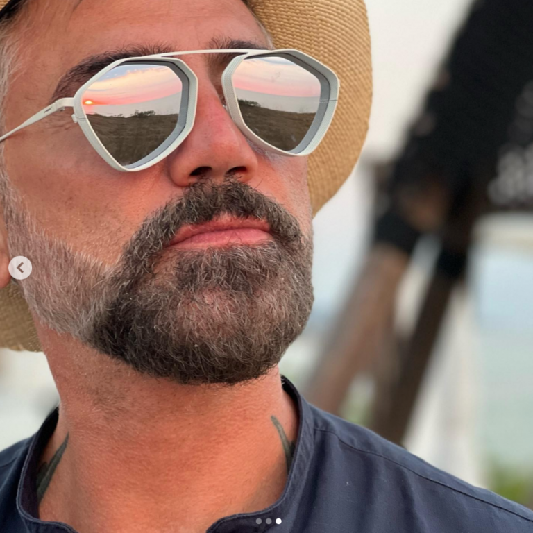 Barba a dos colores: la innovadora imagen de Alejandro Fernández ...