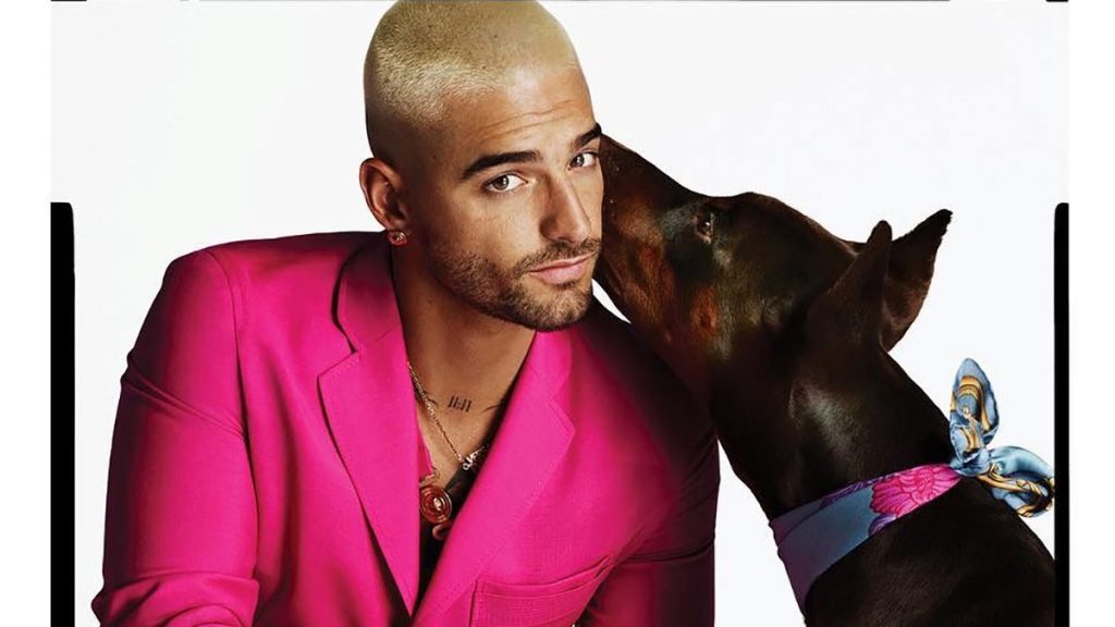 Maluma y su perro: la nueva cara de Versace - Cadena Dial
