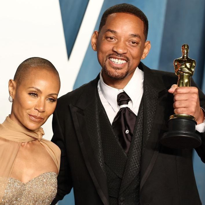 Lo que no se vio en televisión: Will Smith siendo consolado en una ...