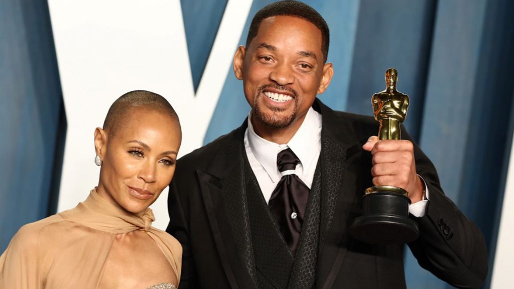 Un vídeo muestra la reacción de Jada Smith cuando Will abofeteó a Chris ...