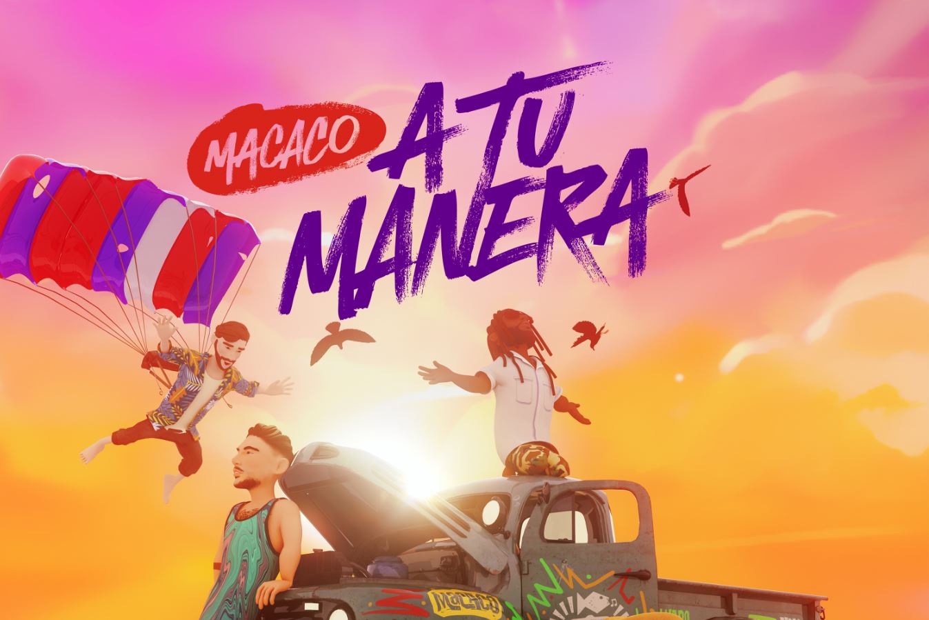 Macaco junto a Álvaro Soler, Pedro Capó y Ky-Mani Marley - A tu manera ...