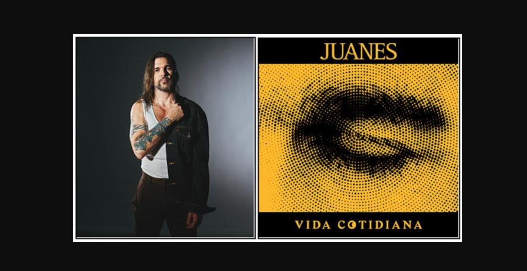 Descubre la canción que Juanes dedica a su mujer, Cecilia, en el disco Vida cotidiana - Cadena Dial
