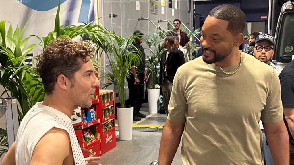 David Bisbal en 'La Velada': conoce, por fin, a Will Smith y anima a ...