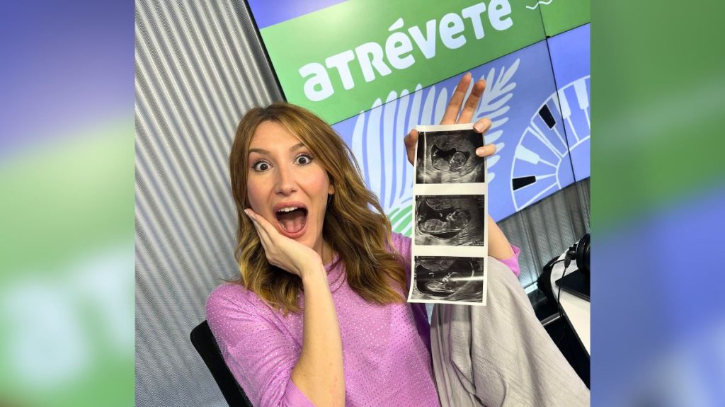 ¡Saray Esteso está embarazada! Así lo anunció en pleno directo en ...