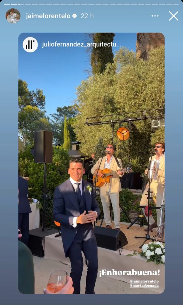 Así fue la romántica boda de Jaime Lorente y Marta Goenaga: "El mejor día de mi vida" - Cadena Dial