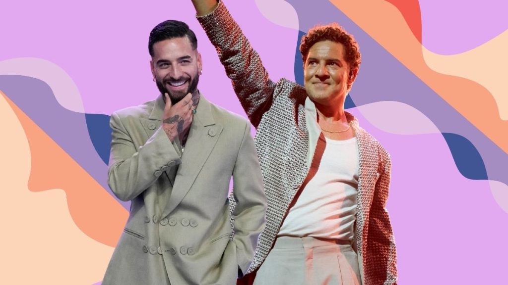 Maluma y David Bisbal, unidos por un hito que les hizo rozar el cielo y ...